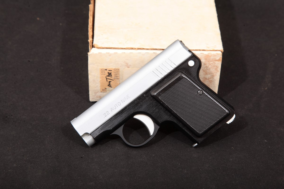 Ftl Manufacturing Corp. Model .22 Auto Nine, Stainless & Black 2 ...
