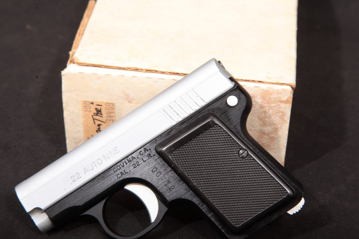 Ftl Manufacturing Corp. Model .22 Auto Nine, Stainless & Black 2 ...