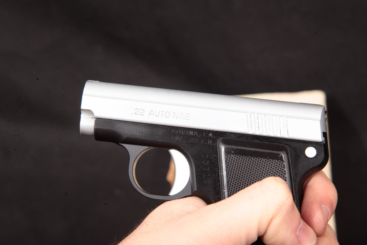 Ftl Manufacturing Corp. Model .22 Auto Nine, Stainless & Black 2 ...