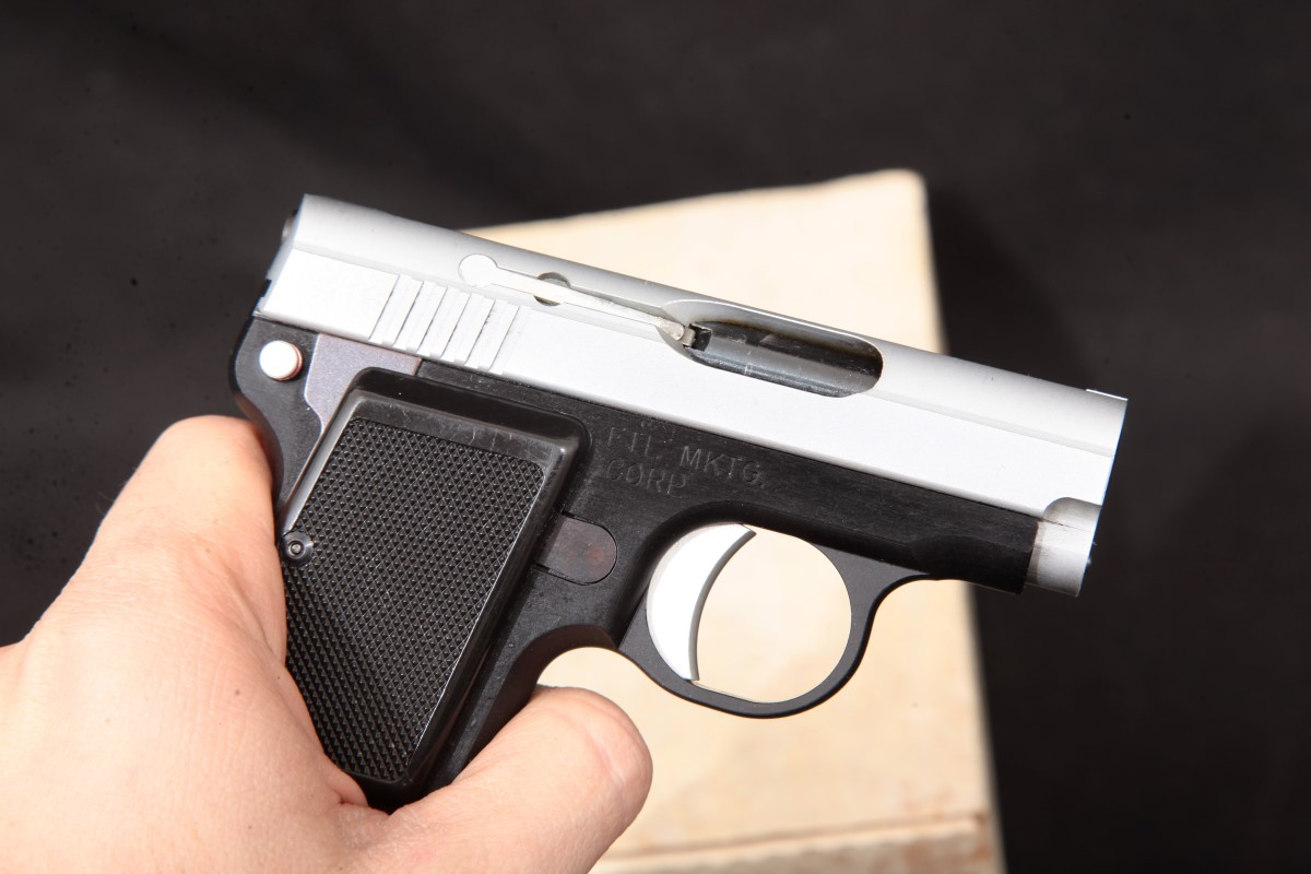 Ftl Manufacturing Corp. Model .22 Auto Nine, Stainless & Black 2 ...