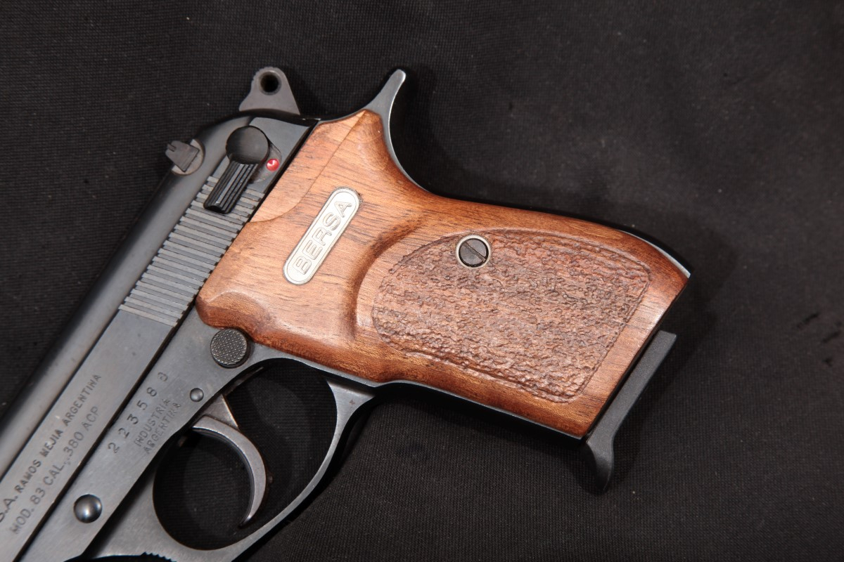 Bersa Model 83, Blue 3 1/2" Single Double Sa Da Action Semi Automatic ...