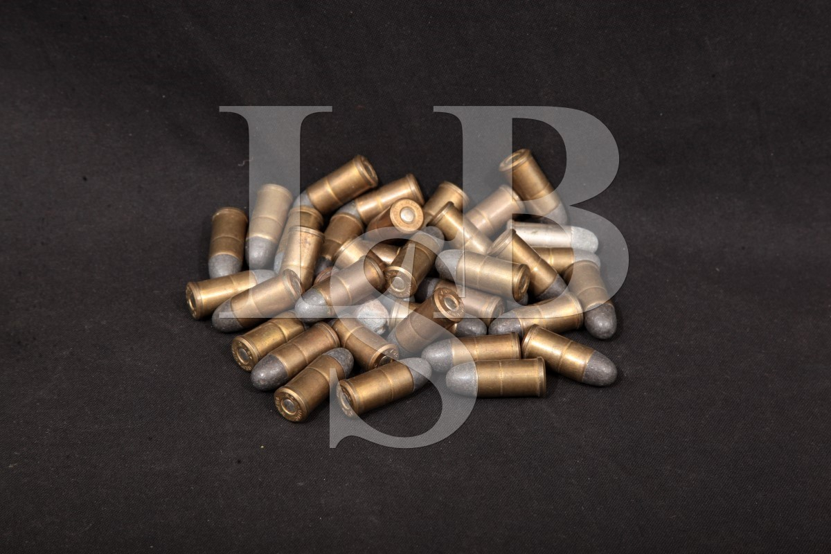 36x .45 Auto Rim Vintage Rem-Umc Ammunition Bulk Pack No Boxes Lead Rn ...