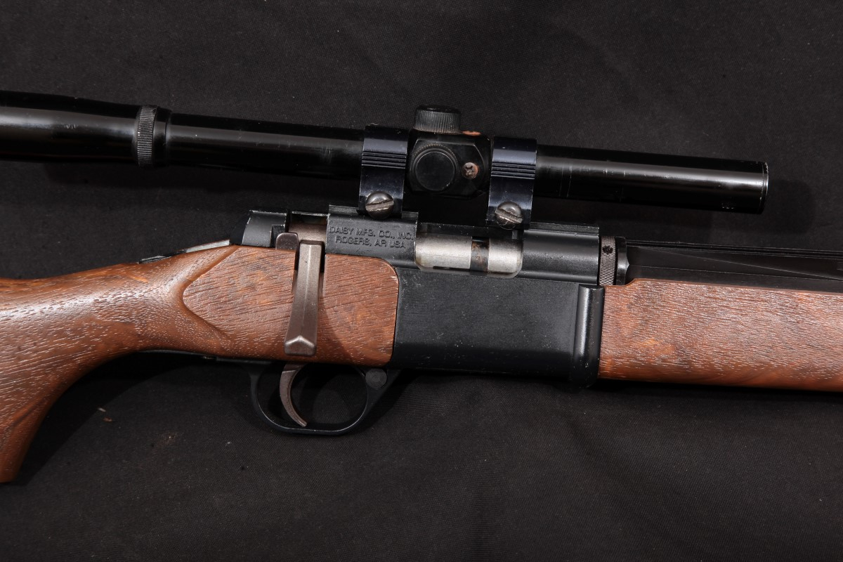 Daisy Legacy Model 2201, Black 18" Bolt Action Single Shot Synthetic ...