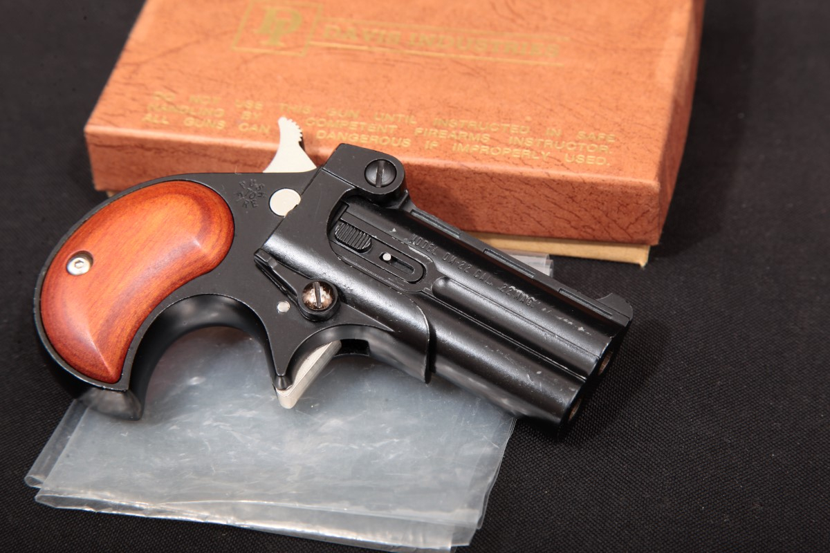 Davis Industries Model Dm-22 Dm22, Blue 2 3/8" Compact Derringer Over ...