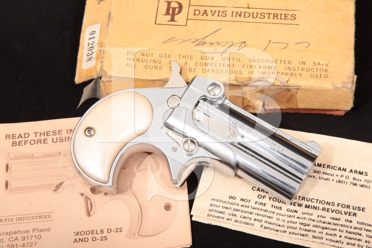 Davis Industries Model D-22 D22 D 22, Chrome 2 3/8