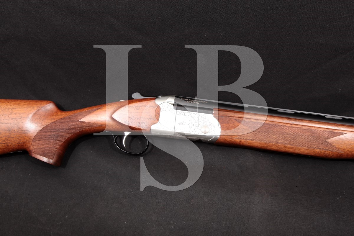 Savage Arms Stevens Model 555, Blue & Silver 28