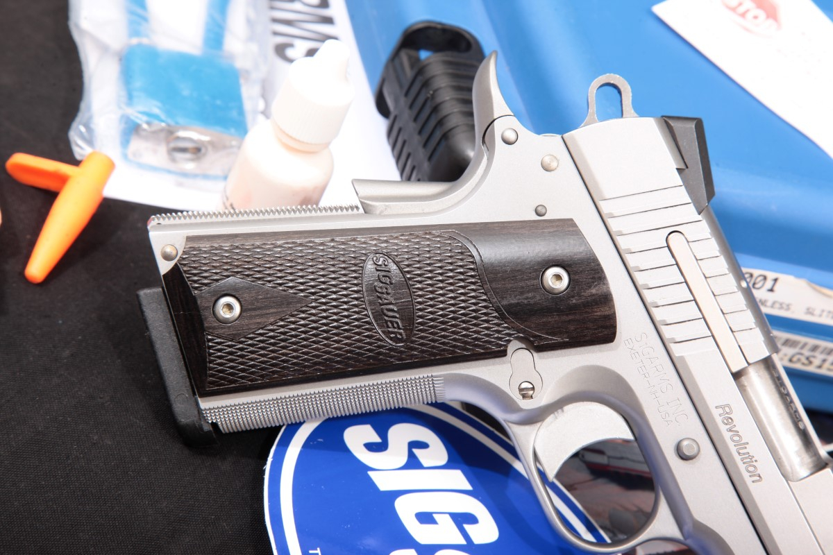 Sig Sauer Gsr Revolution 1911, Stainless 5" Sa Single Action Semi ...
