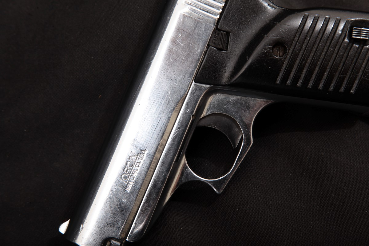 Lorcin Model L-380, 3 1/2" Barrel, Chrome Finish Semi Automatic Pistol ...