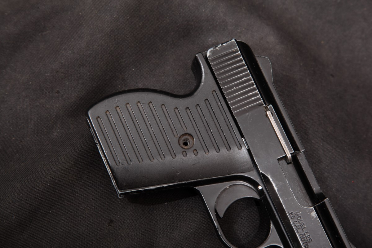 Lorcin Model 25, 2.5" Black Semi Automatic Defensive Carry Pistol, Mfd ...