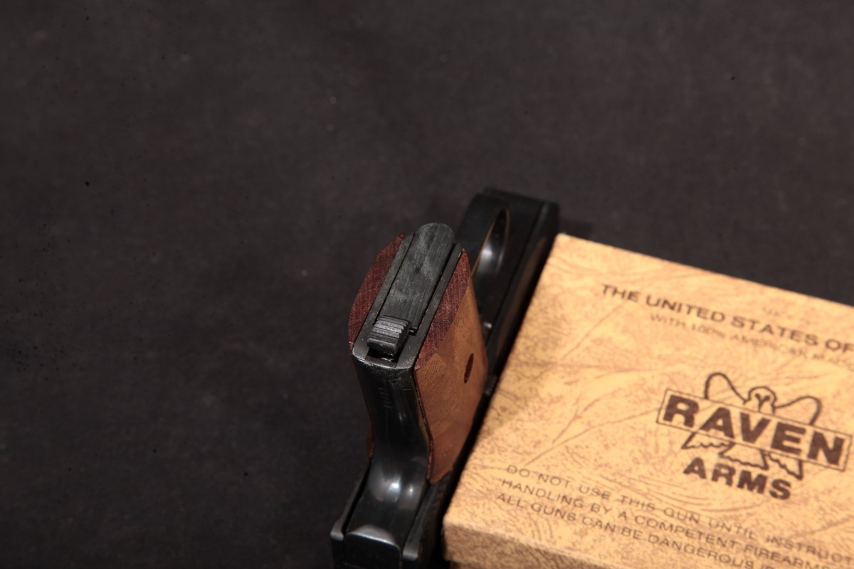 Raven Arms Model 25, Blue 2 1/2" Blowback Semi Automatic Magazine Fed ...