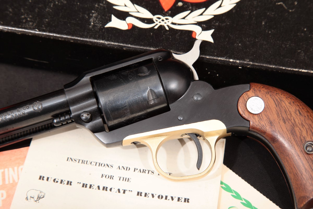 Sturm, Ruger & Co. Old Model Bearcat, Blue, Black & Brass 4" 6-Shot ...