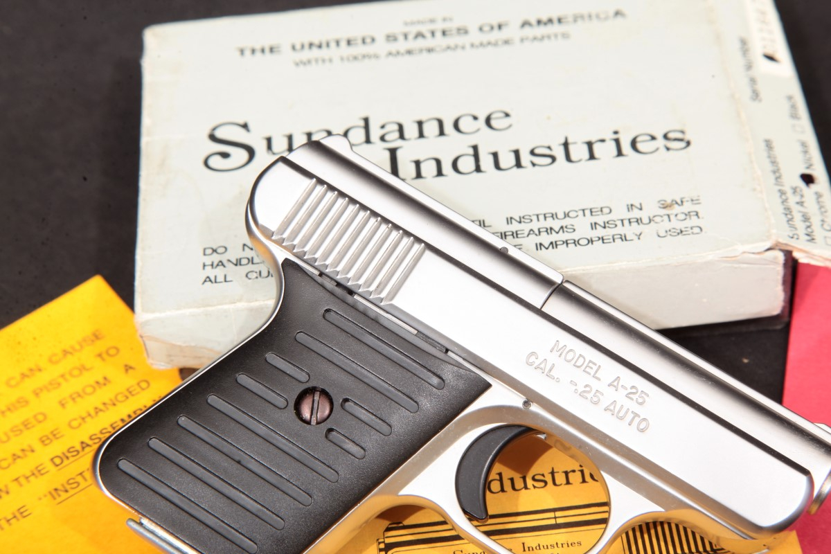 Sundance Industries Model A-25 A25, Satin Nickel 2 1/2" Semi Automatic ...