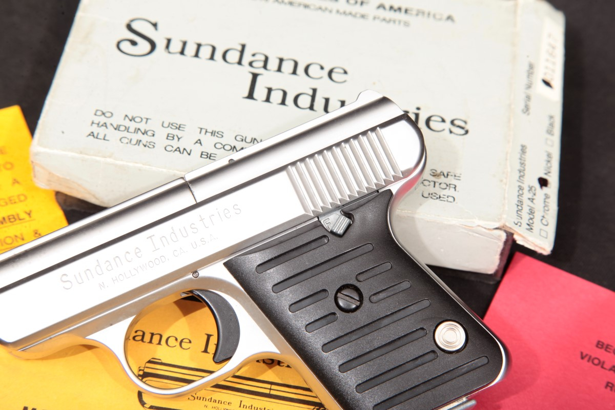 Sundance Industries Model A-25 A25, Satin Nickel 2 1/2" Semi Automatic ...