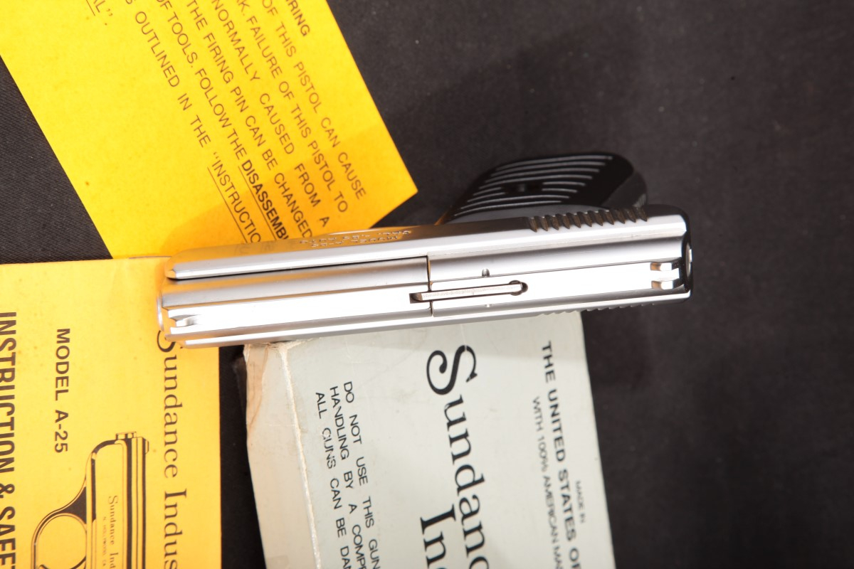 Sundance Industries Model A-25 A25, Satin Nickel 2 1/2" Semi Automatic ...