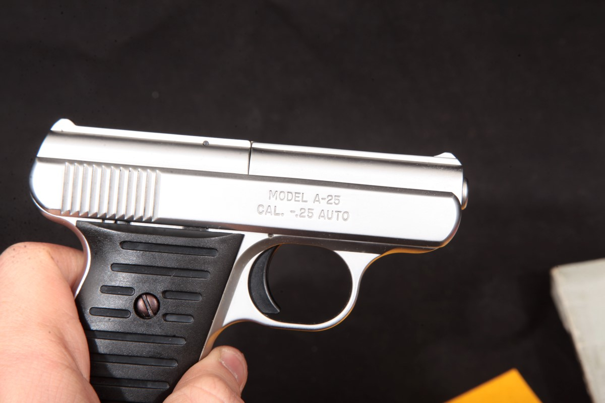 Sundance Industries Model A-25 A25, Satin Nickel 2 1/2" Semi Automatic ...