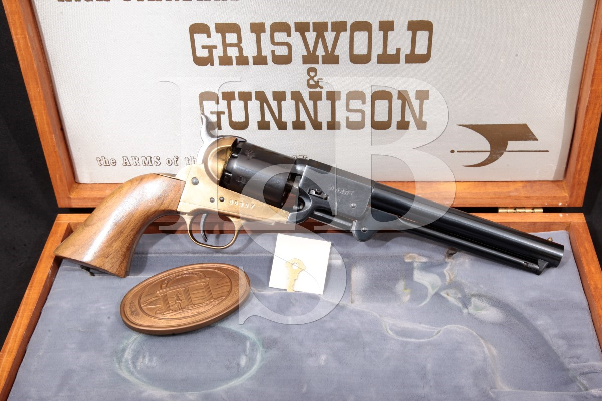 High Standard Griswold & Gunnison 1 of 500, Blue & Brass 7 ½” Single ...