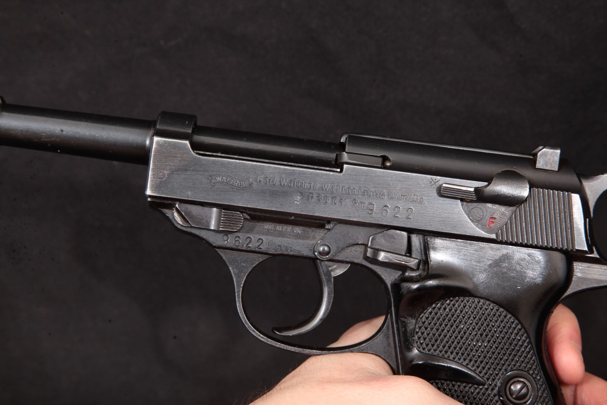 Walther Post-War Steel Frame P38 P-38 Austrian & Import Marked, Matte ...