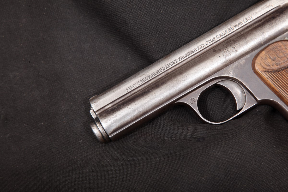 Fegyvergyar F.E.G. Frommer Stop Austro-Hungary Military, Blue 3 7/8 ...