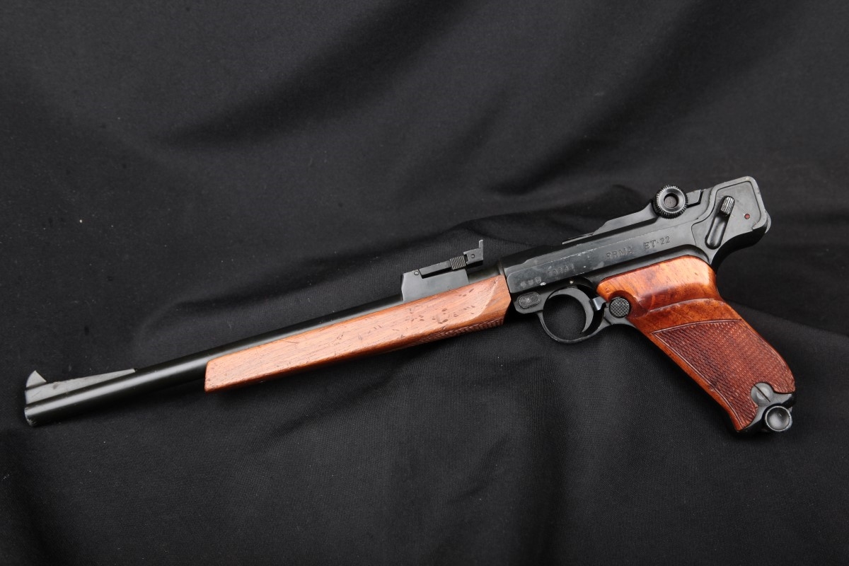 Erma Werke Model Et-22 Et22 Luger Carbine Artillery Replica, Black 11 3 ...