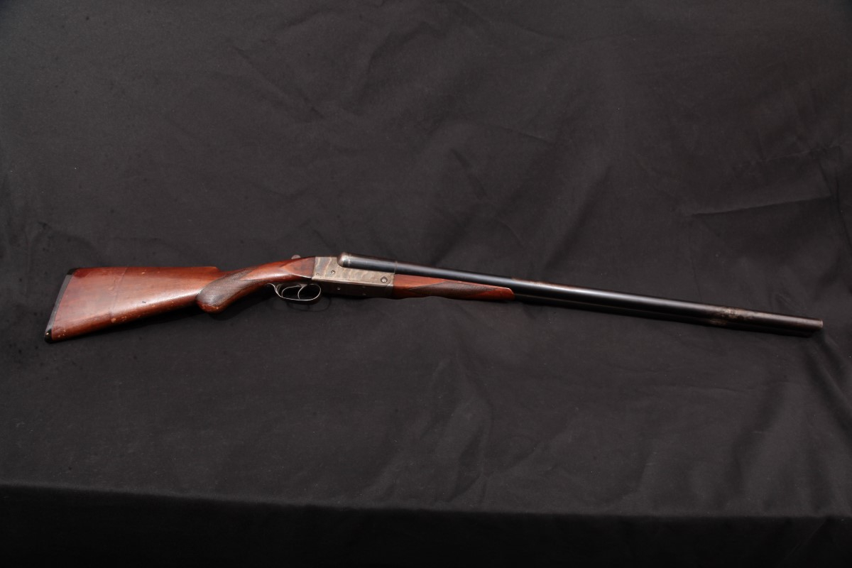 J. Stevens Arm & Tool Co. Model 325, Blue & Case Color 30" Side By Side ...