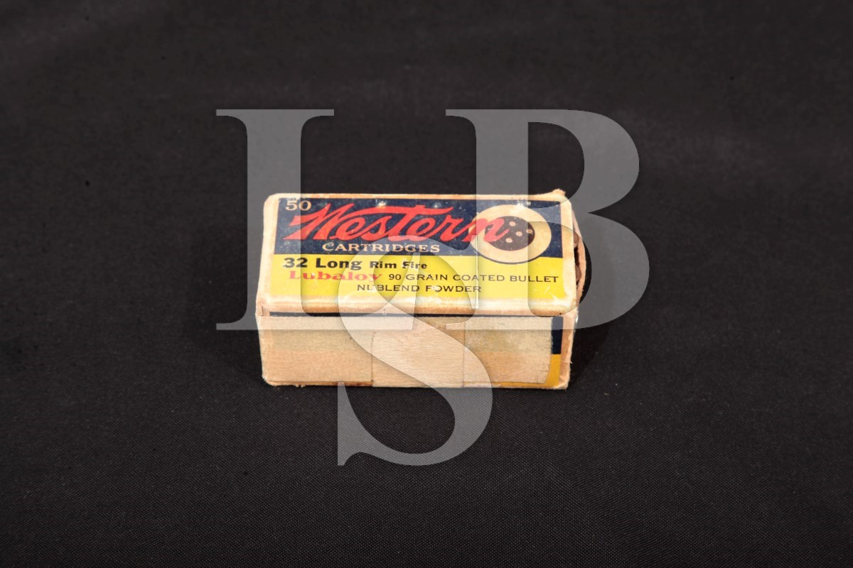 50x .32 Long Rim Fire Western Cartridges Ammunition 90 Grain Copper ...