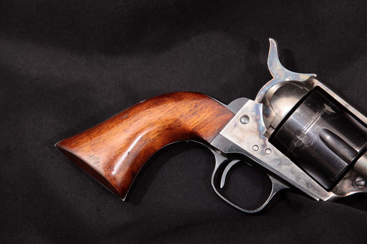 Uberti Clone Of Colt Saa Single Action Army, Blue & Case Color 7 1/2 ...
