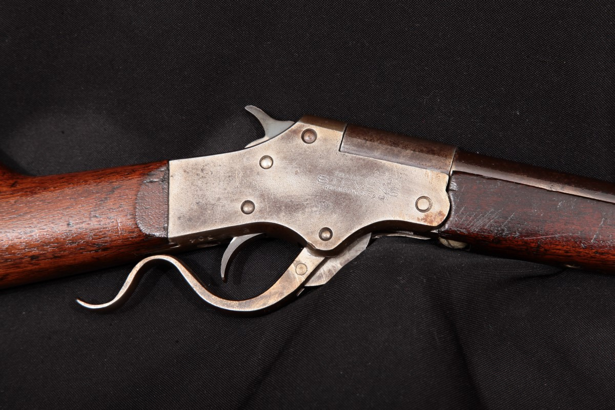 J. Stevens Arms & Tool Co. Model 12 Marksman, Blue 22" Single Shot Tip ...