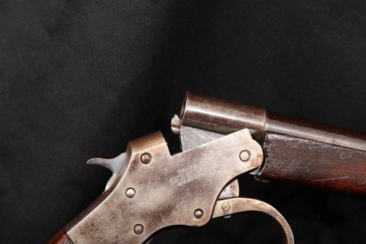 J. Stevens Arms & Tool Co. Model 12 Marksman, Blue 22" Single Shot Tip ...