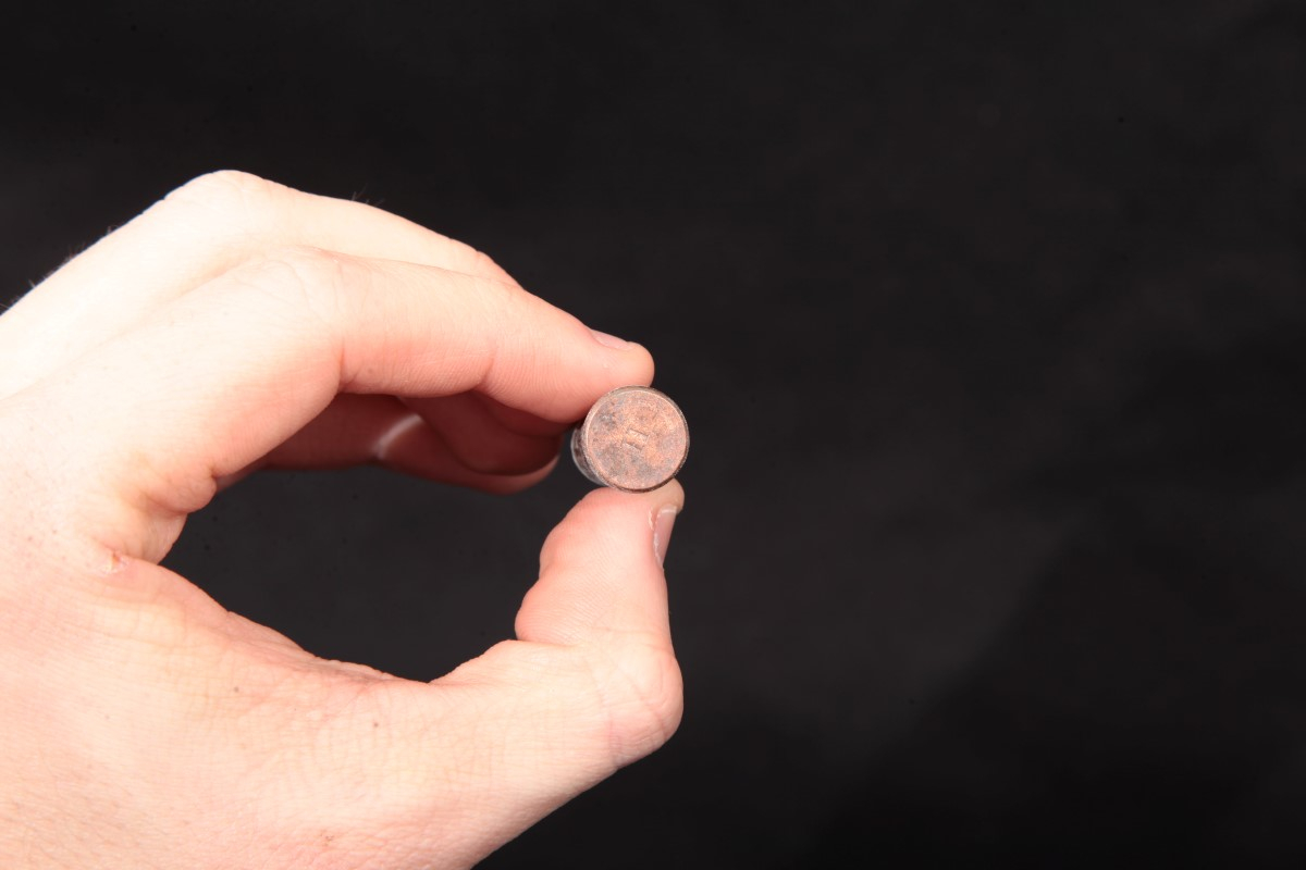 Pictures: 1x .44 Henry Vintage Ammunition Lead Flat Nose Bullet Rim ...