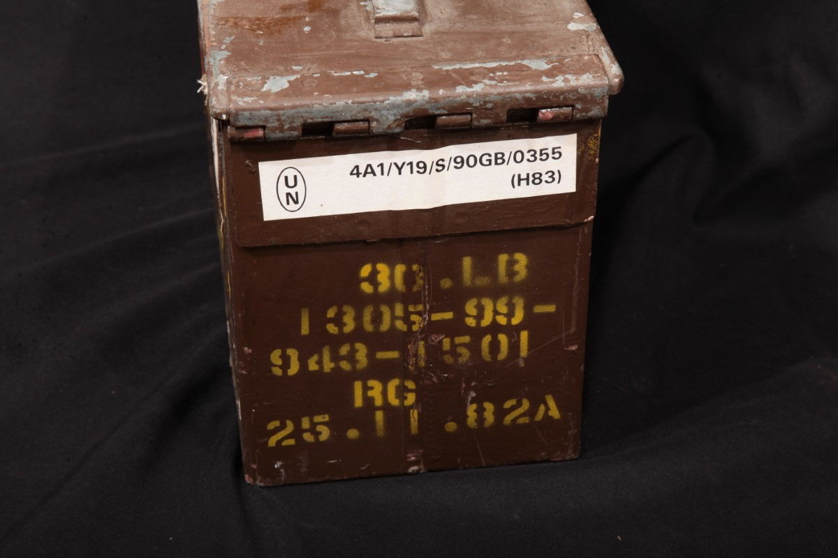 400x 7.62mm Ball L2a2 Ammunition British Military Ammo In Can .308 Fmj ...