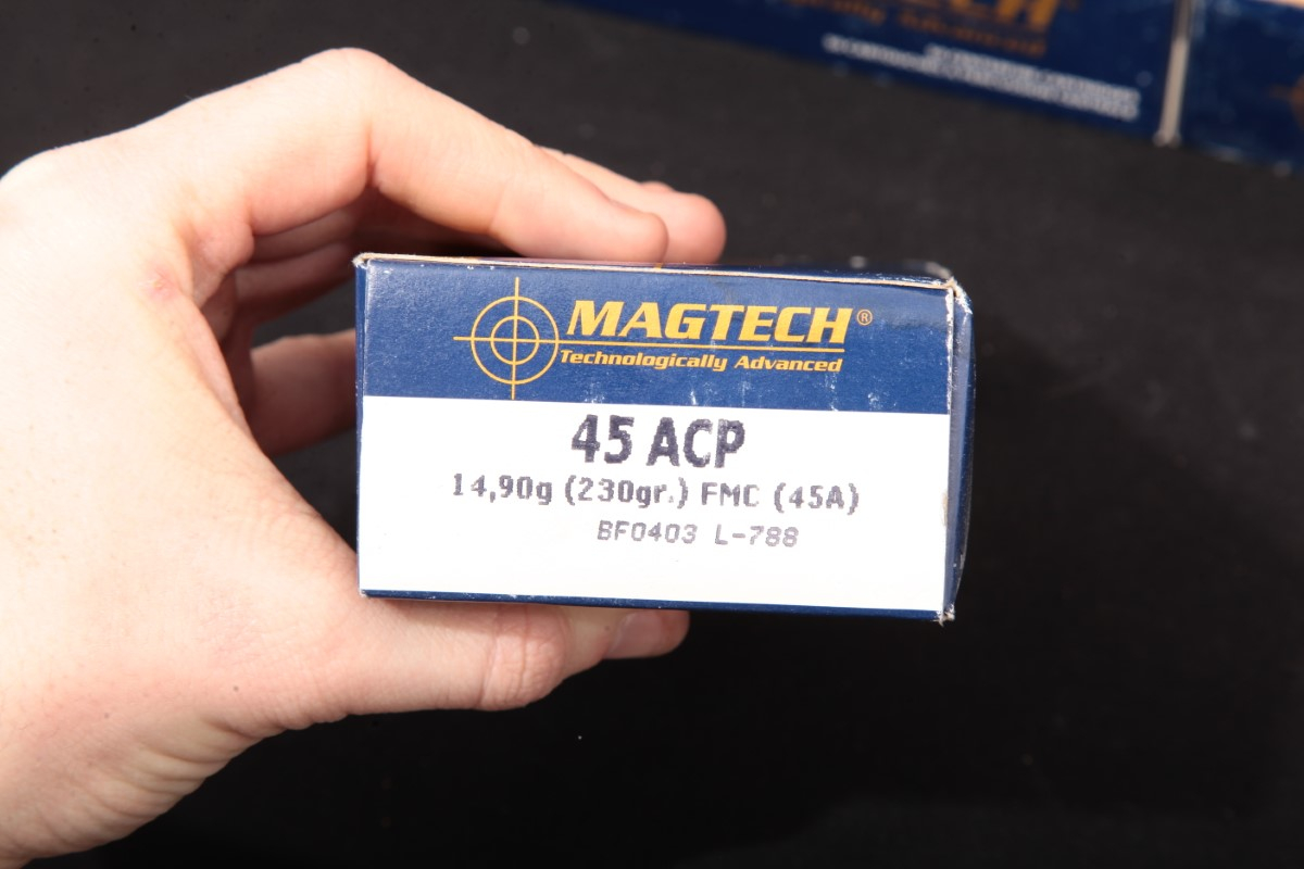 429x .45 Automatic Magtech Ammunition 230 Grain Fmc Bullet .45 Acp Ammo ...