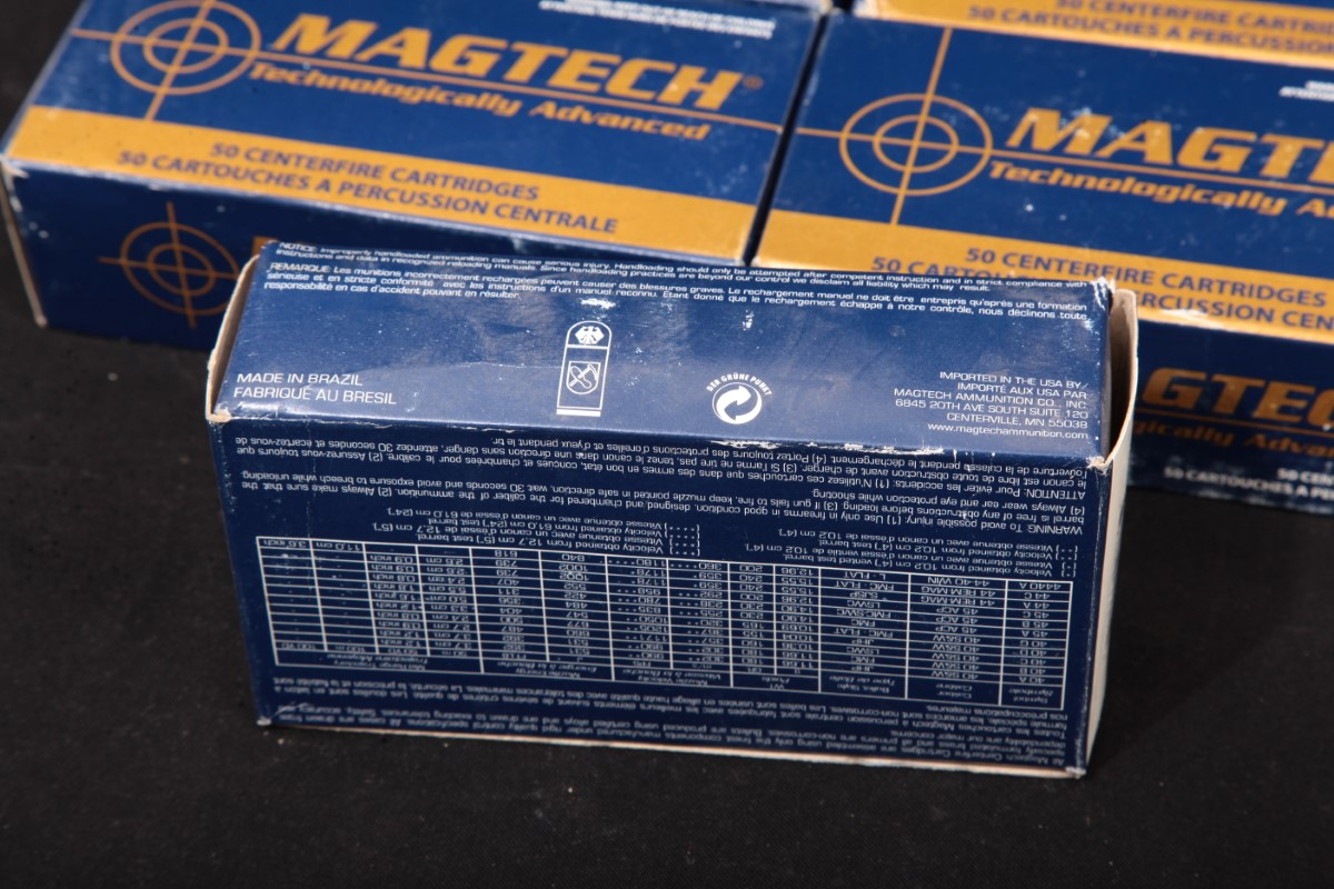 429x .45 Automatic Magtech Ammunition 230 Grain Fmc Bullet .45 Acp Ammo ...