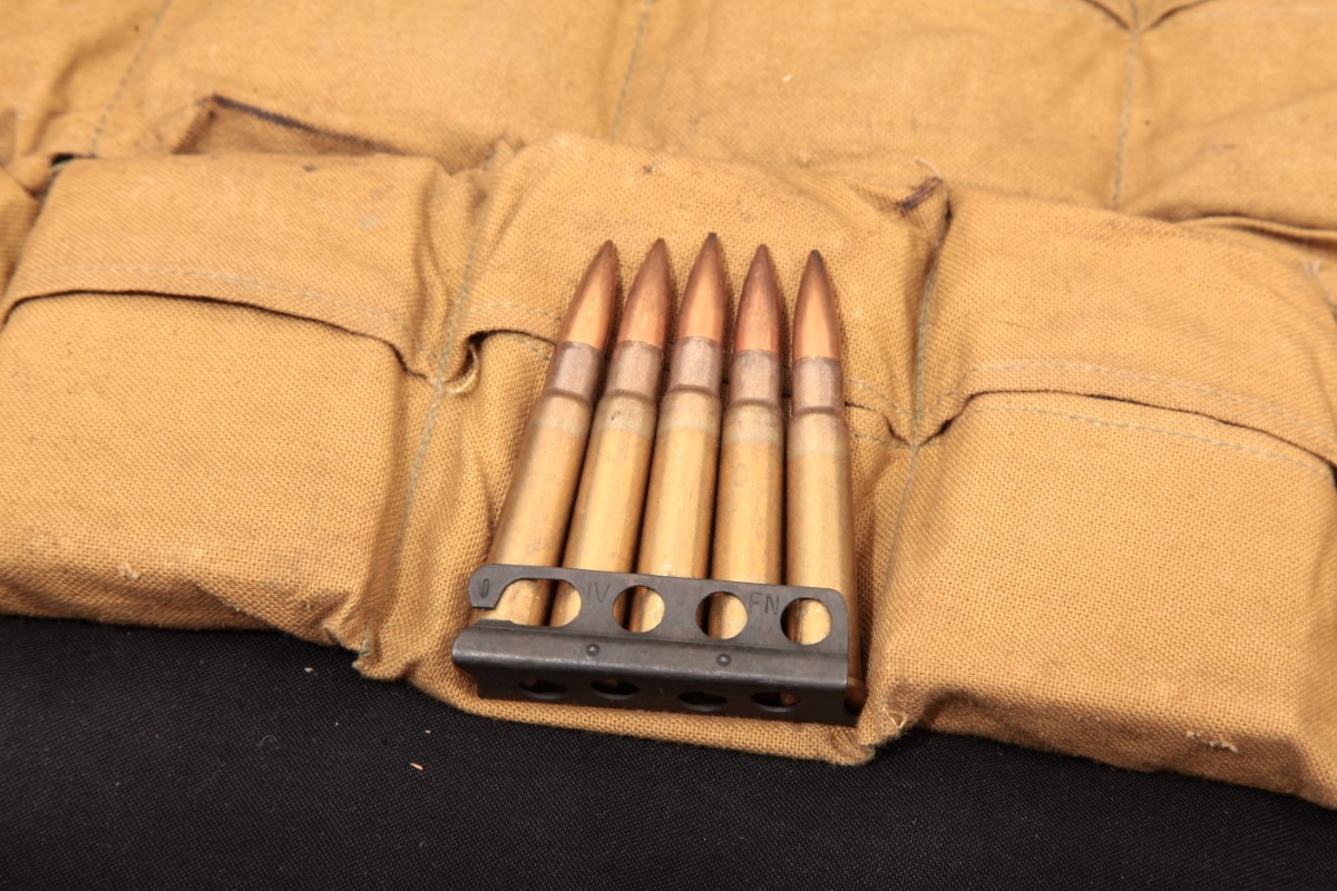 300x .303 British Ammunition On 5x Round Clips In 6x Bandoleers Fmj ...