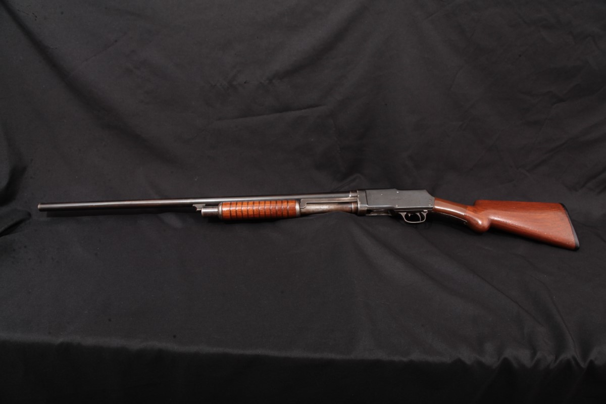 Stevens Model 520 Humpback, Blue 30" Angled Slide Release Takedown Pump ...