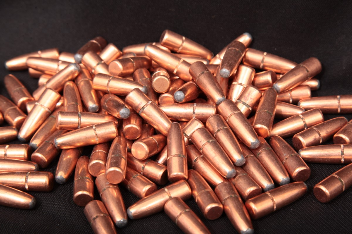 100x .35 Caliber 250 Grain Jacketed Round Nose Soft Point Bullets .35 ...