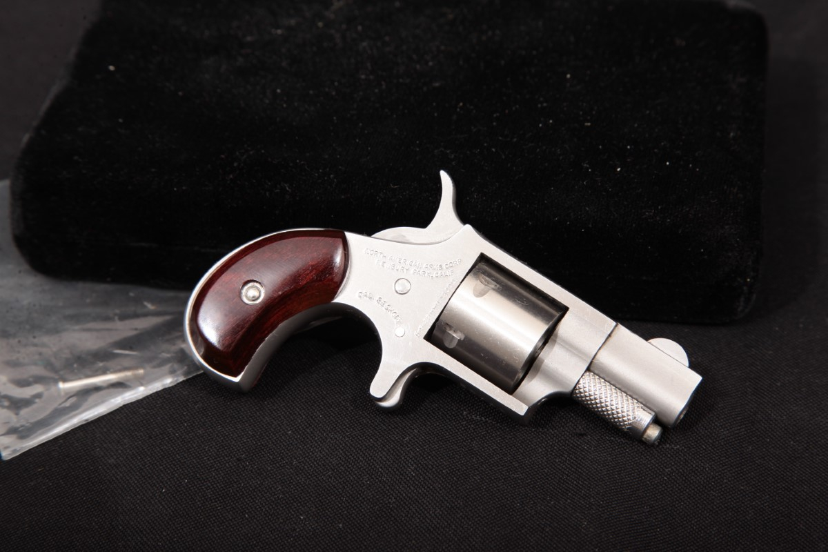 North American Arms Naa 22-S-5 Naa22s, Stainless 1 1/8" 5-Shot Single ...