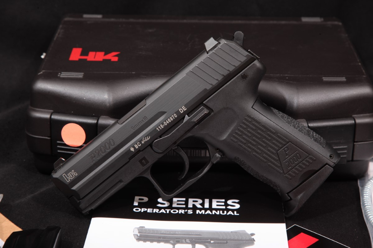 Heckler & Koch H&K Hk Model P2000, Black 3.66" Ambidextrous Detachable ...