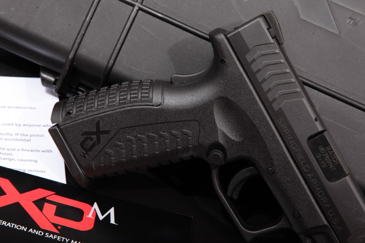 Springfield Armory Model Xdm-9 Xdm9 Xd(M) Xdm9201hcsp, Black 4.5 ...