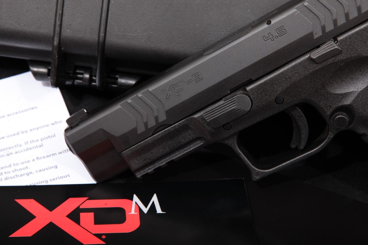 Springfield Armory Model Xdm-9 Xdm9 Xd(M) Xdm9201hcsp, Black 4.5 ...