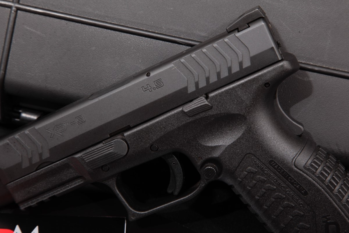 Springfield Armory Model Xdm-9 Xdm9 Xd(M) Xdm9201hcsp, Black 4.5 ...