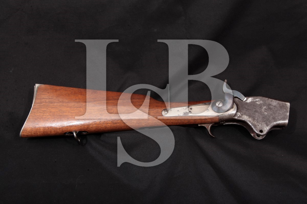 Spencer Burnside Model 1865 Carbine, Case-Color Buttstock-Tubular ...