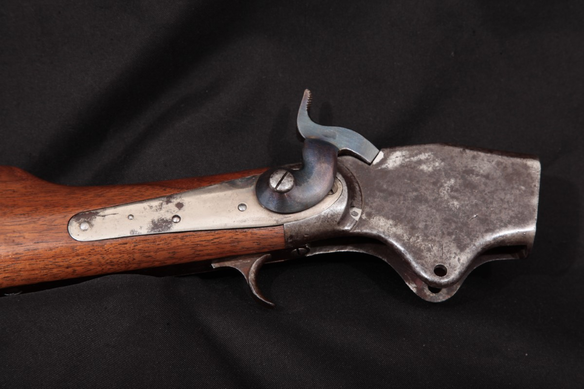 Spencer Burnside Model 1865 Carbine, Case-Color Buttstock-Tubular ...