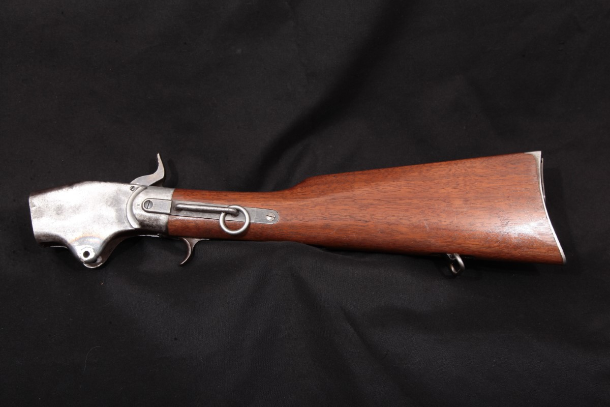 Spencer Burnside Model 1865 Carbine, Case-Color Buttstock-Tubular ...