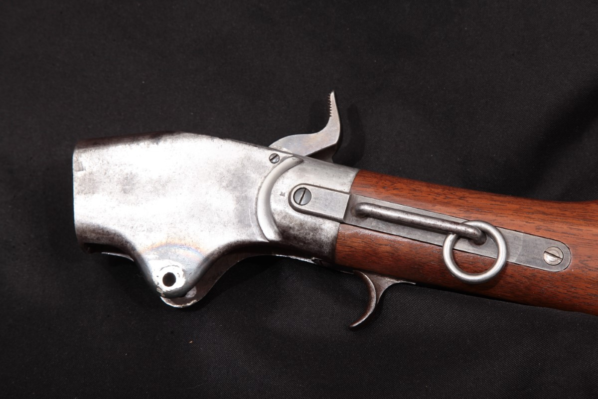 Spencer Burnside Model 1865 Carbine, Case-Color Buttstock-Tubular ...