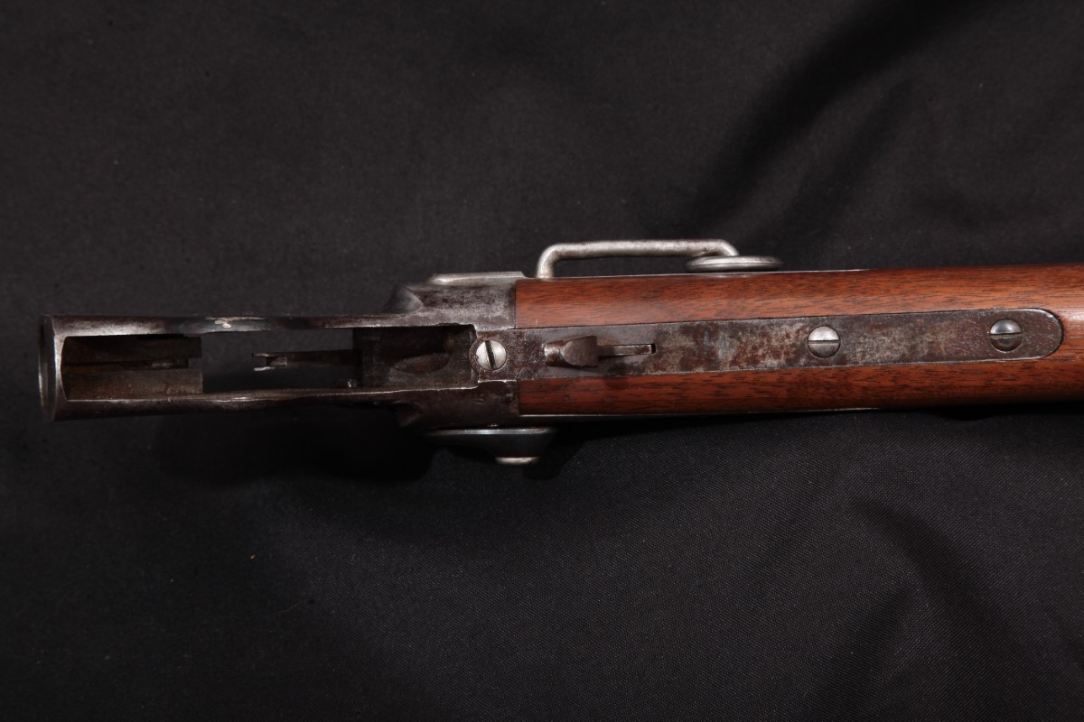 Spencer Burnside Model 1865 Carbine, Case-Color Buttstock-Tubular ...