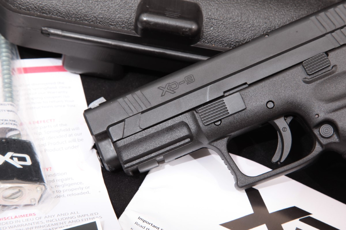 Springfield Armory Model Xd-9 Xd9 Xtreme Duty Xd9101, Black 4" Striker ...