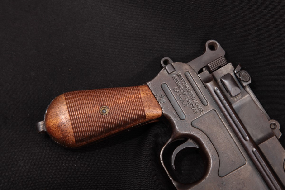 Mauser C96 C-96 Broomhandle Early Model 1930, Blue 5.2 Fixed Magazine ...