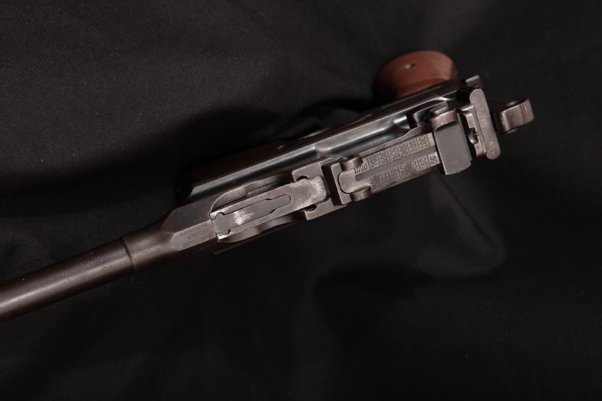 Mauser C96 C-96 Broomhandle Early Model 1930, Blue 5.2 Fixed Magazine ...