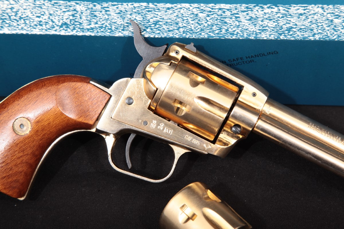 Tanfoglio F.I.E. Model E15 E-15 Buffalo Scout, Gold 4 3/4" Single ...