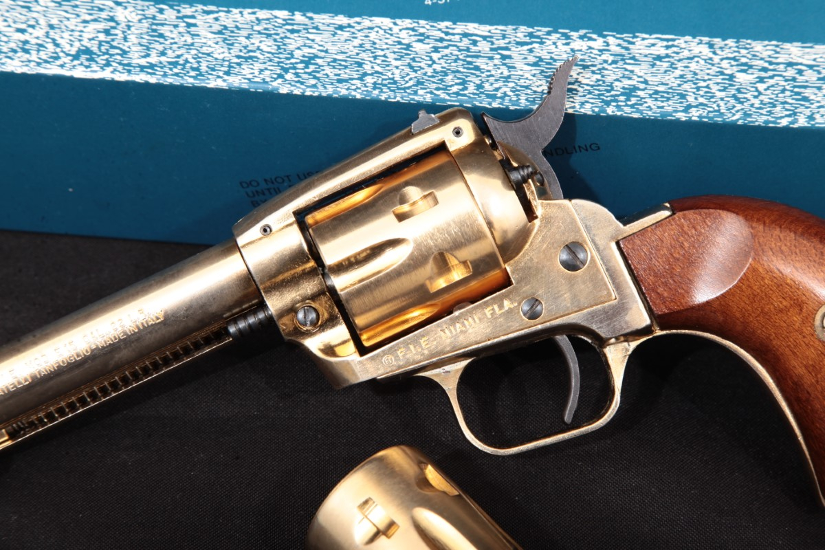 Tanfoglio F.I.E. Model E15 E-15 Buffalo Scout, Gold 4 3/4" Single ...